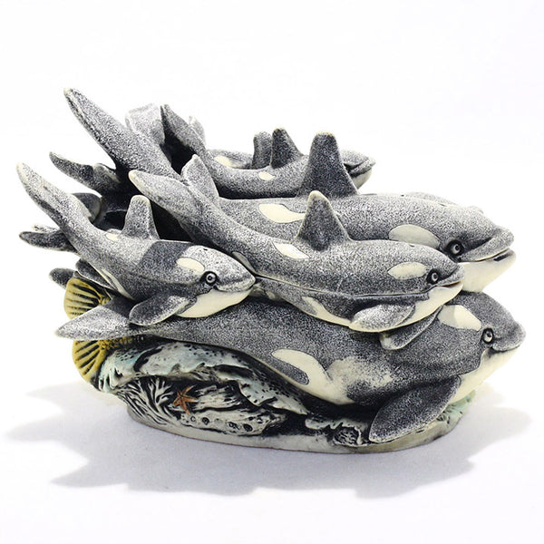 Harmony Kingdom Killing Time Orca Whale Treasure Jest – Animal Emporium ...