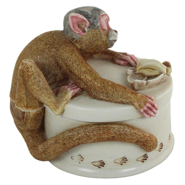 Harmony Kingdom Koko's Treat Monkey Covets Trinket Box Figurine | Limi ...