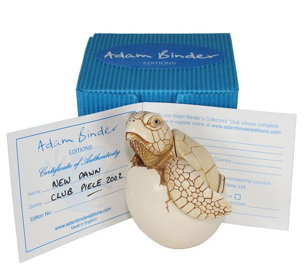 Adam Binder New Dawn Sea Turtle Box Figurine Artist Signed – Animal ...