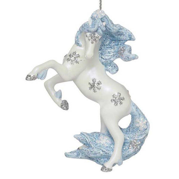 Trail Of Painted Ponies Winter Wonderland Christmas Stallion Ornament ...