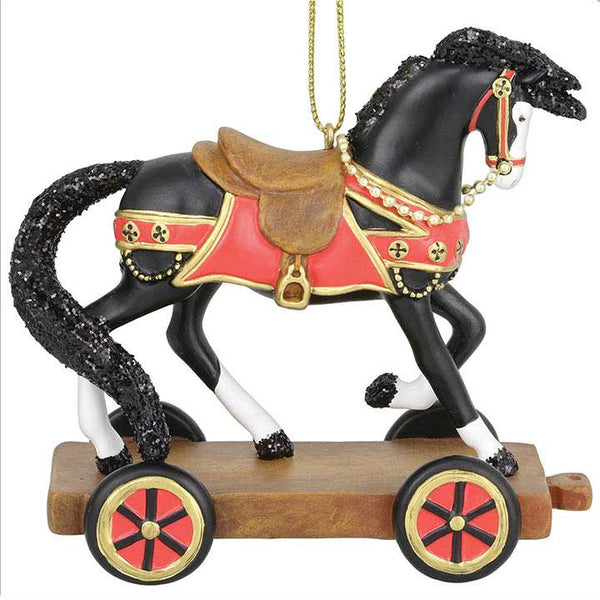 Trail of Painted Ponies Christmas Past Horse Pull Toy Ornament – Animal ...