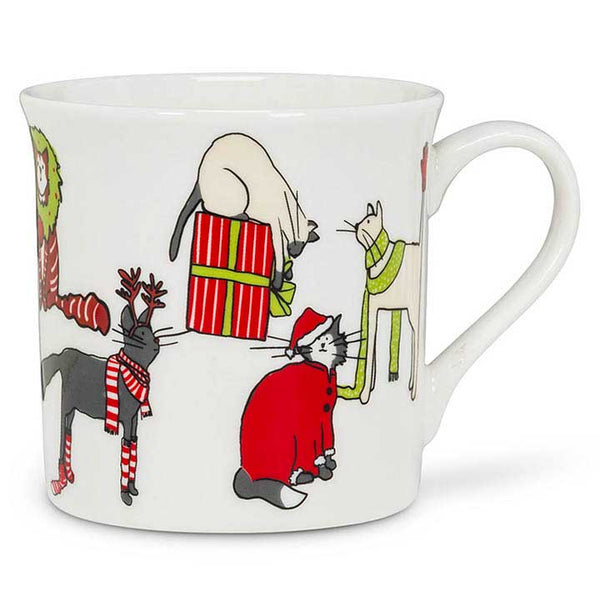 Christmas Cat Mug | Ceramic, 10 oz – Animal Emporium Plus - Gifts & Decor